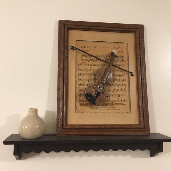Accessories | Vintage Violin Wall Decor | Poshmark